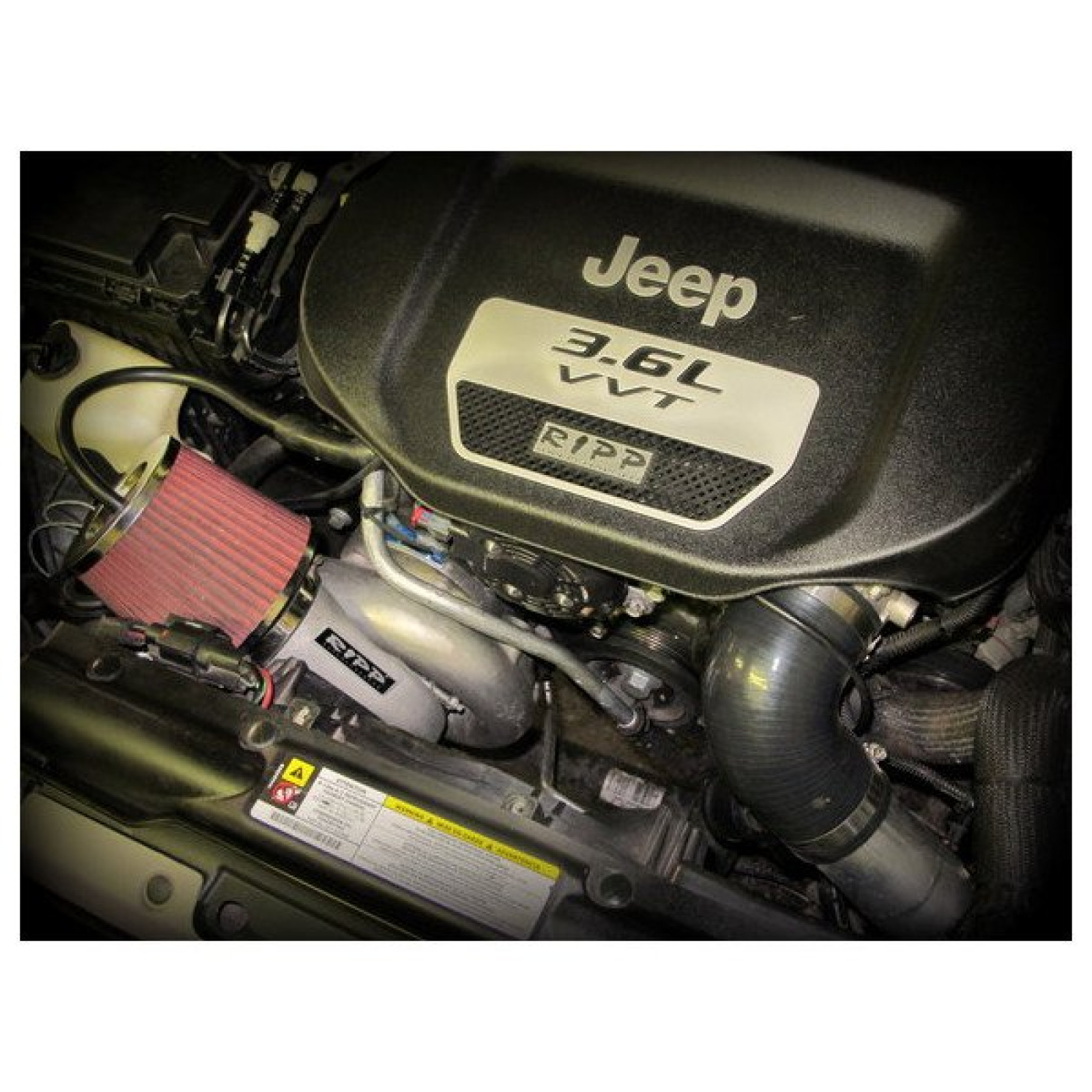 RIPP Superchargers, Supercharger Kit with Intercooler, for 12-14 Jeep ...